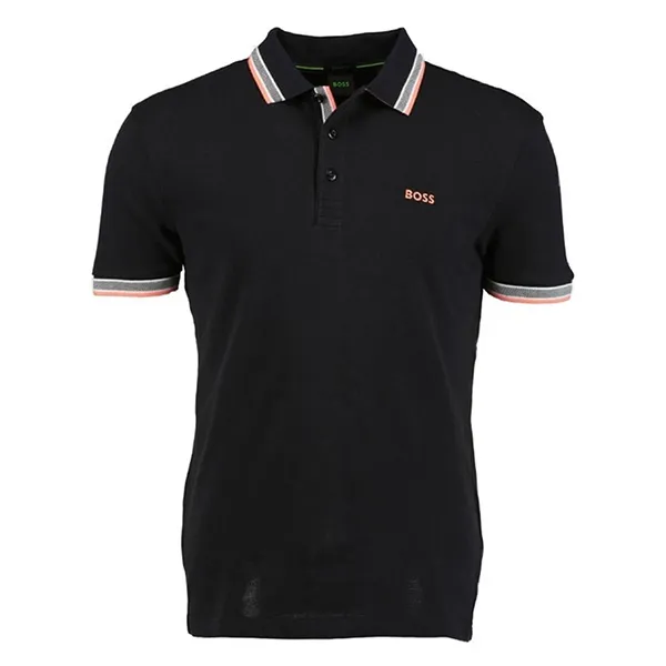 Áo Polo Nam Hugo Boss Cotton Polo Shirt 50469055 003 479421_101 Màu Đen ...