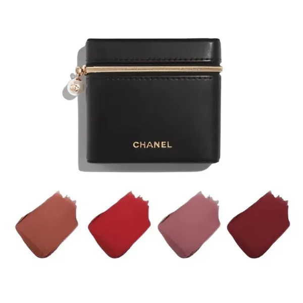 Set Son Lì Chanel Rouge Allure Velvet Les Perles 4 Món (448 - 458 - 459 ...