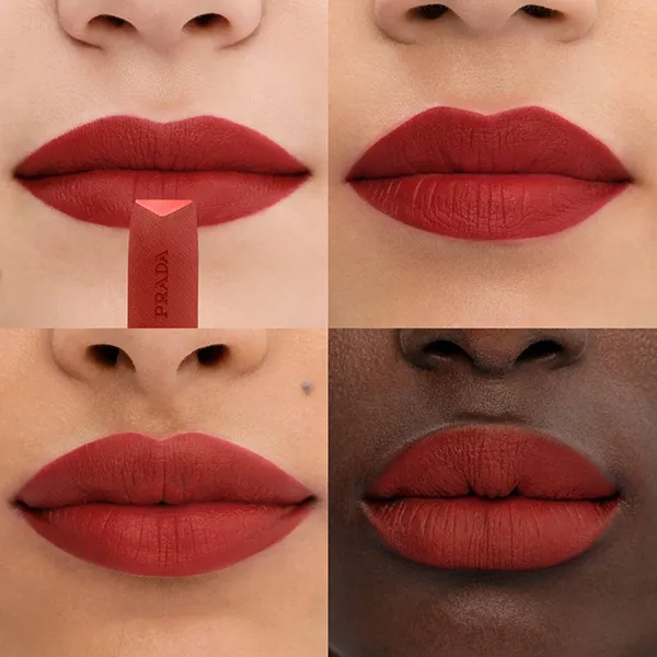 Son Lì Prada Monochrome Hyper Matte Màu R29 Pompei Màu Đỏ Cherry | Vua ...