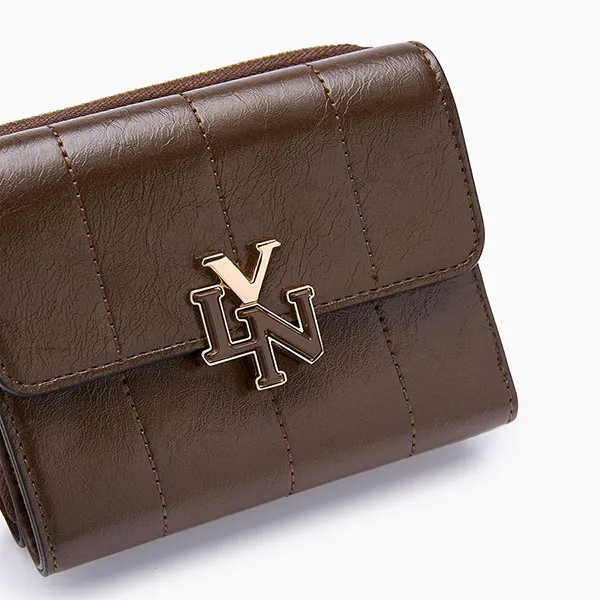 Ví Nữ Lyn Bolinar Wallet - Dark Brown L26CWWA034 Màu Nâu | Vua Hàng Hiệu