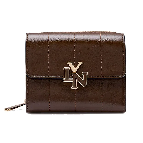 Ví Nữ Lyn Bolinar Wallet - Dark Brown L26CWWA034 Màu Nâu | Vua Hàng Hiệu
