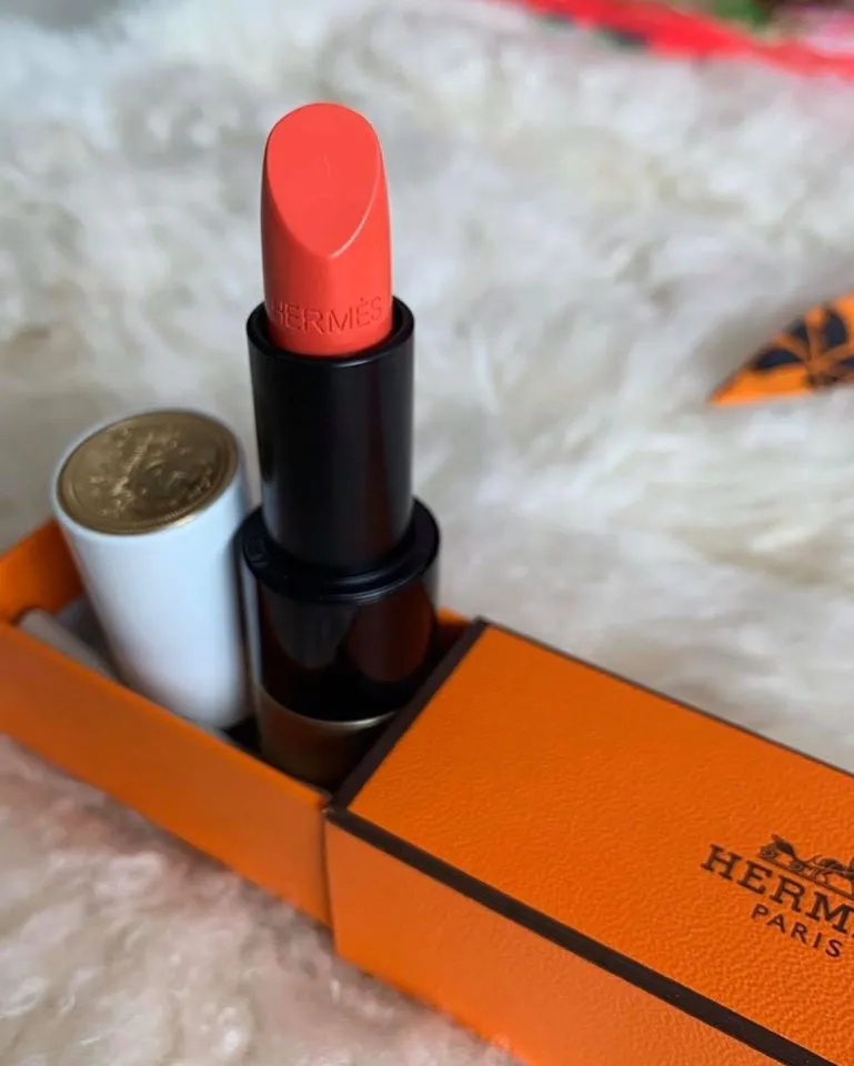 Mua Son Hermes 64 Rouge Casaque - Hermès Rouge Satin Lipstick màu đỏ, Giá tốt