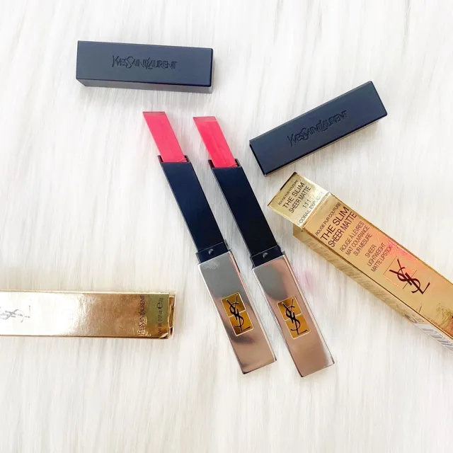 Mua Son YSL Rouge Pur Couture The Slim Sheer Matte 111 Corail Explicite ...