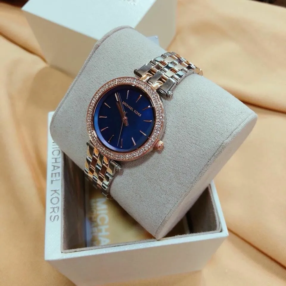 Mua Đồng Hồ Michael Kors Mini Darci Blue Mother Of Pearl Dial Ladies ...