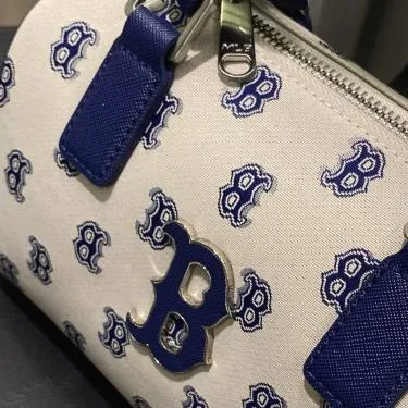 Mua Túi Xách MLB Classic Monogram Jacquard Boston Bag Boston Red Sox ...