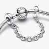 Mua Chuỗi Vòng Charm Pandora Linked Hearts Safety Chain 792274C00 Màu ...