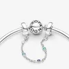 Mua Chuỗi Vòng Charm Pandora Triple Blue Stone Safety Chain 791688C01 ...