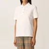 Mua Áo Polo Burberry Monogram Motif Cotton Pique 8017153 Màu Trắng ...