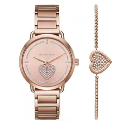 Mua Đồng Hồ Nữ Michael Kors Jaryn Watch 36mm MK3735 Màu Vàng Hồng ...