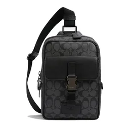 Mua Túi Đeo Chéo Nam Coach Graham Crossbody C4148 Màu Đen - Coach - Mua ...