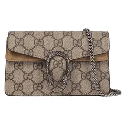 Mua Túi Xách Gucci Pebbled Leather Interlocking G Wallet On Chain ...