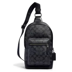 Mua Túi Đeo Chéo Nam Coach Graham Crossbody C4148 Màu Đen - Coach - Mua ...