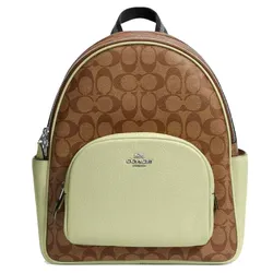Mua Balo Coach Mochila Signature Court Backpack 5666 Màu Cam - Coach ...