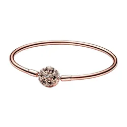 Vòng Đeo Tay Nữ Pandora Moments Heart & Butterfly Bangle 582594C01 Màu ...