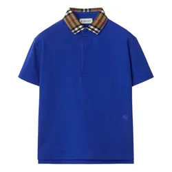 Áo Polo Burberry Monogram Motif Cotton Pique 8017153 Màu Trắng | Vua ...