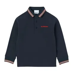 Áo Polo Burberry Monogram Motif Cotton Pique 8017153 Màu Trắng | Vua ...