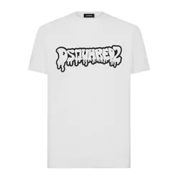 Áo Phông Dsquared2 White Logo 'DSQ Est.1995' Printed S74GD1086 S23009 ...