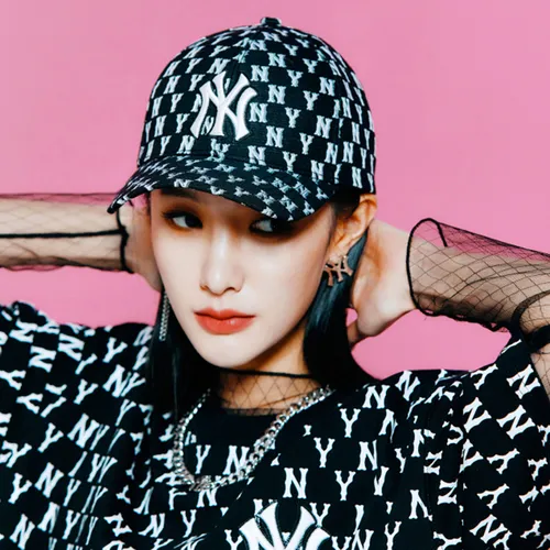 Mua Mũ MLB Monogram Ball Cap New York Yankees 3ACPFF02N-50BKS Ss2022 ...