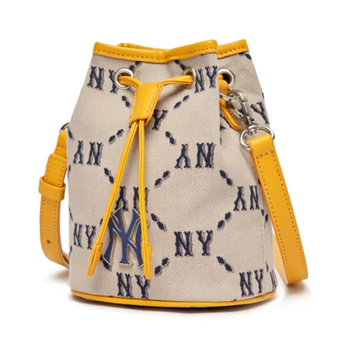 Mua Túi Đeo Chéo Dây Rút MLB Monogram Diamond 3ABMS022N-50BGS Màu Beige ...