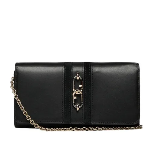 Túi Xách Furla Sirena Chain Wallet L Black Màu Đen | Vua Hàng Hiệu