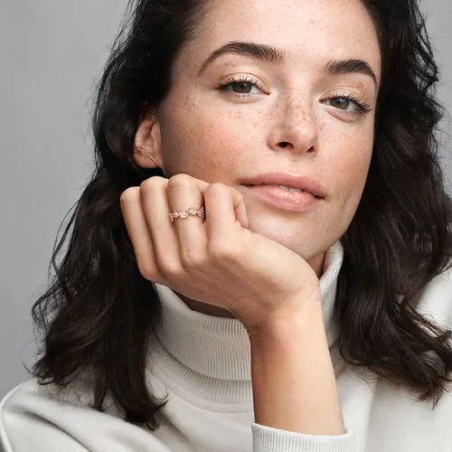 Mua Nhẫn Pandora Sparkling Daisy Flower Crown Ring 188799C01 Màu Vàng ...