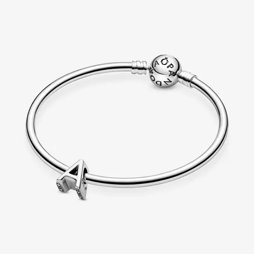 Mua Hạt Vòng Charm Pandora Letter A Alphabet 797455 Màu Bạc - Pandora ...