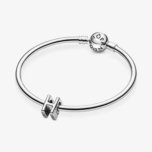 Mua Hạt Vòng Charm Pandora Letter H Alphabet 797462 Màu Bạc - Pandora ...