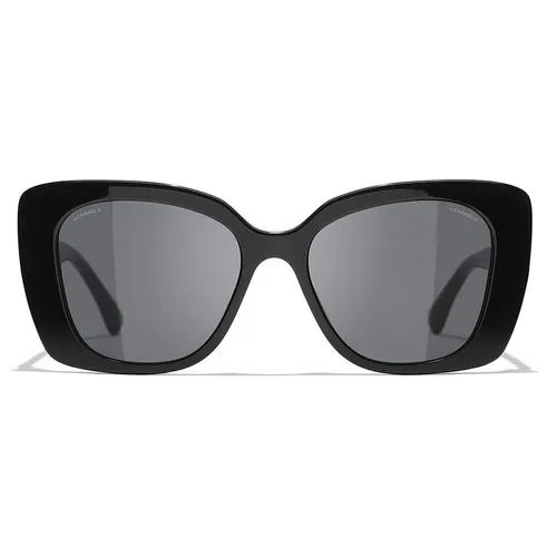 Mua Kính Mát Chanel Square Sunglasses CH5422B 1026S4 Chống Lóa Màu Đen ...