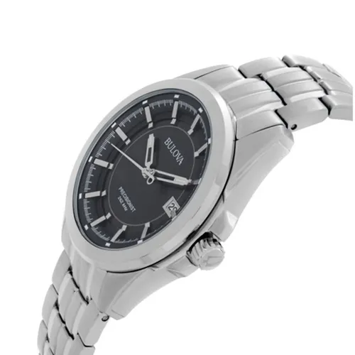 Order Đồng Hồ Nam Bulova Precisionist 43mm Stainless Steel Black Dial ...