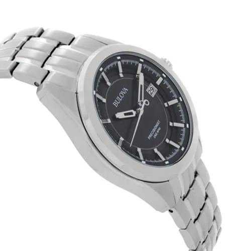 Order Đồng Hồ Nam Bulova Precisionist 43mm Stainless Steel Black Dial ...