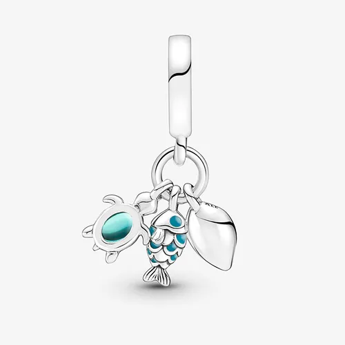 Mua Hạt Vòng Charm Pandora Fish, Sea Turtle & Conch Triple Dangle ...