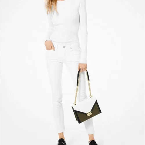 Mua Túi Đeo Chéo Michael Kors MK Whitney Large Tri-Color Leather ...