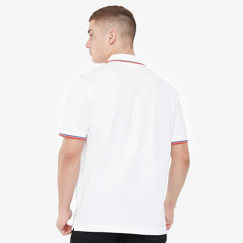 Mua Áo Polo Lacoste Men's Ribbed White/Corrida-Cosmic YH7900 00 SM8 Màu Trắng Size S - Lacoste ...