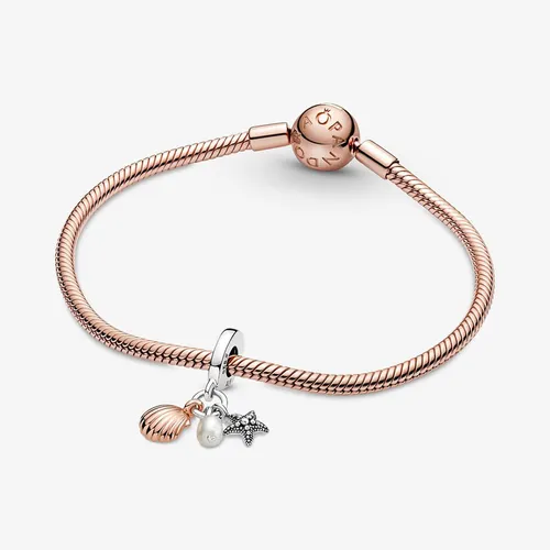 Mua Hạt Vòng Charm Pandora Freshwater Cultured Pearl, Starfish & Shell ...