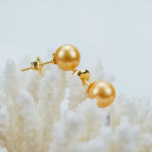 Mua Khuyên Tai Minh Hà Pearl Jewelry Ngọc Trai, Vàng 18k Màu Vàng ...