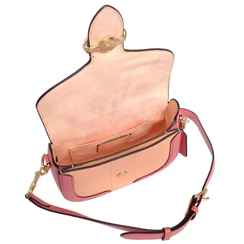 Mua Túi Đeo Chéo Coach C8296 Colorblock Georgie Saddle Bag Faded Màu ...