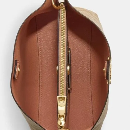 Mua Túi Đeo Chéo Coach Mollie Bucket Bag 22 In Signature Canvas CA582 ...