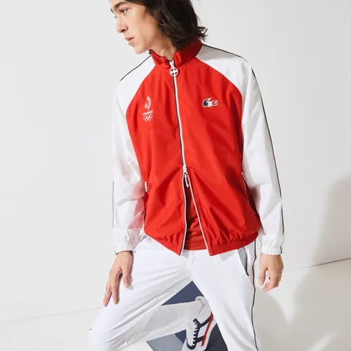Mua Áo Khoác Lacoste Red Olympic Sport Lacoste Jacket BH7607 Màu Đỏ ...