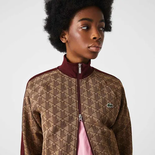 Mua Áo Khoác Lacoste Unisex Live Monogram Patterned Jacquard Zip Jacket ...