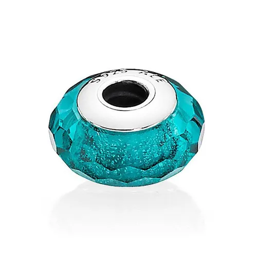 Mua Hạt Vòng Charm Pandora Teal Shimmer Charm, Murano Glass 791655 Màu ...