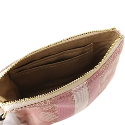 Mua Ví Cầm Tay Nữ Coach Boxed Dempsey Corner Zip Wristlet In Signature ...