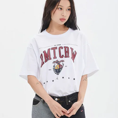 Mua Áo Phông Romantic Crown RMT Emblem Tee Tshirt Màu Trắng Size S ...