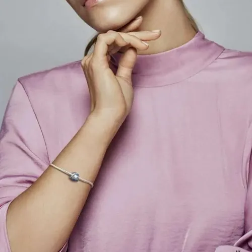 Mua Hạt Vòng Charm Nữ Pandora Shimmering Narwhal 798965C01 Màu Xanh Bạc ...