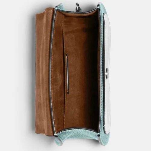 Mua Túi Đeo Chéo Nữ Coach 1330 Remi Saddle Colorblock Taupe Multi Phối ...
