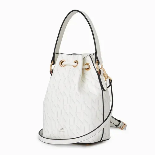 Mua Túi Xách Tay Nữ Lyn Alyssa Print Bucket Bags LL23CBF249 Màu Trắng ...
