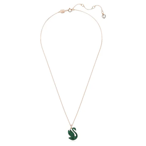 Mua Dây Chuyền Nữ Swarovski Iconic Swan Pendant Swan, Green, Rose Gold ...