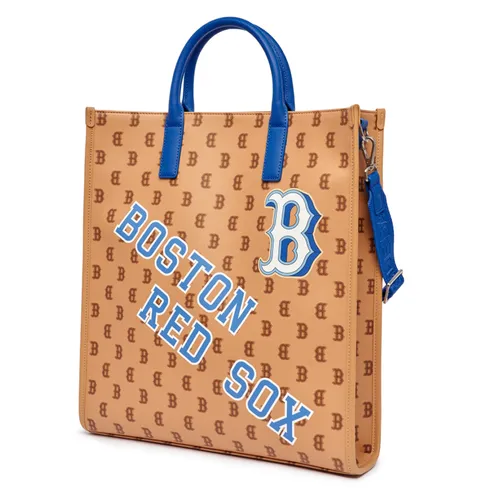 Mua Túi Tote MLB Monotive Coated Boston Red Sox 3AORM053N-43SAS Màu Nâu ...