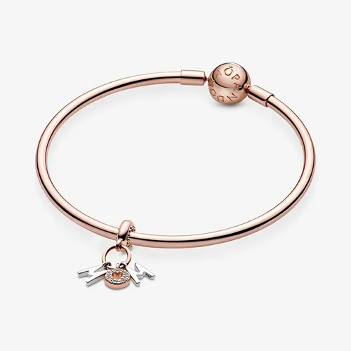 Mua Hạt Vòng Charm Nữ Pandora Mom Letters Dangle 788828C01 Màu Vàng ...