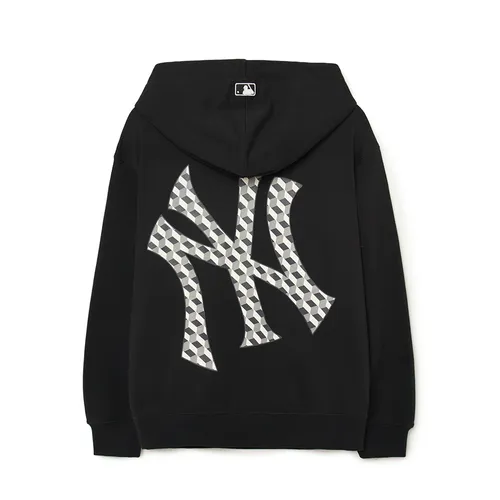 Order Áo Hoodie MLB Cube Monogram Big Lux Overfit New York Yankees ...