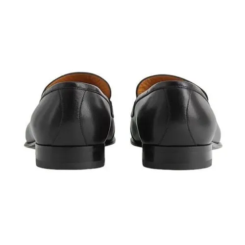 Mua Giày Lười Nam Gucci Loafer With Interlocking G Black 692253 Màu Đen ...